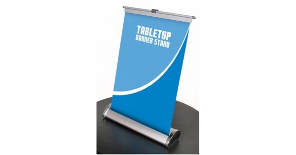Tabletop Breeze Banner Stand and Print | Roll Up Banner Stand